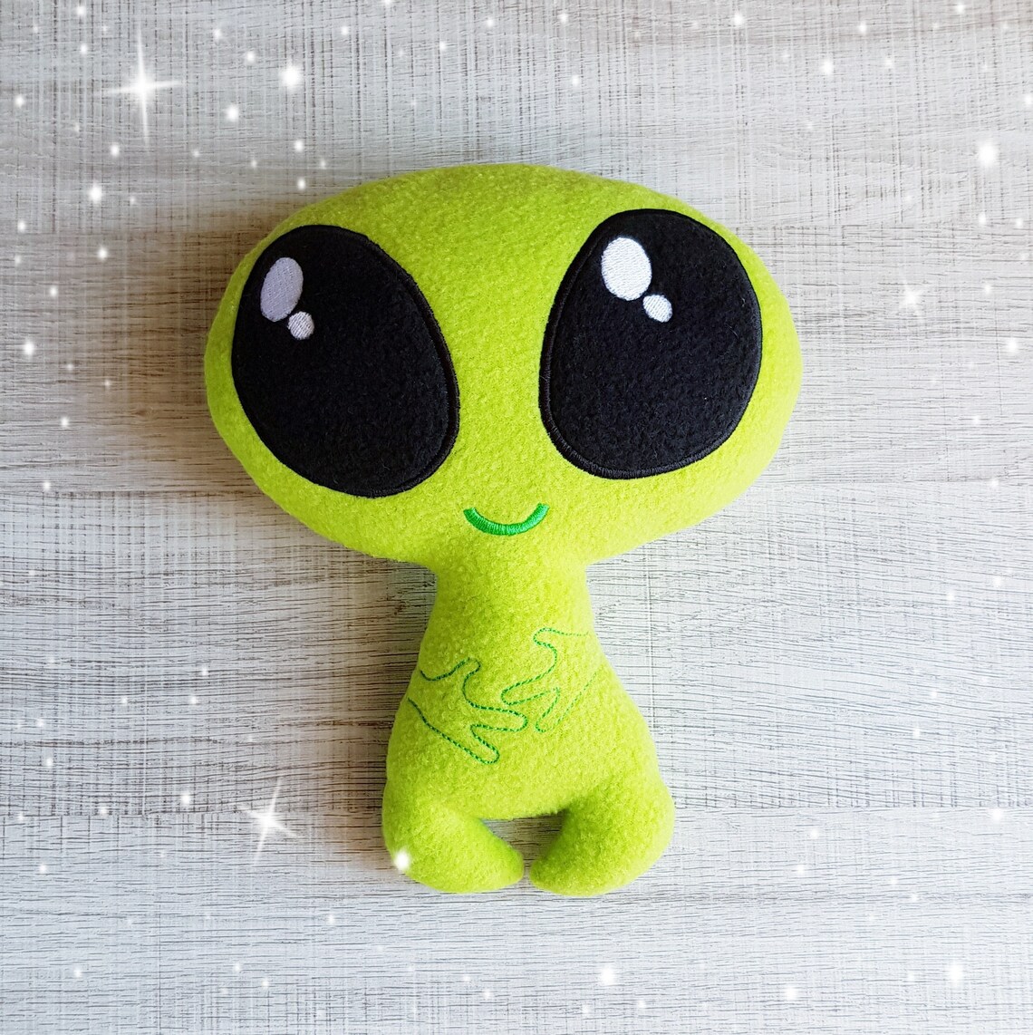 Alien Stuffie ITH Embroidery Machine Pattern - Etsy