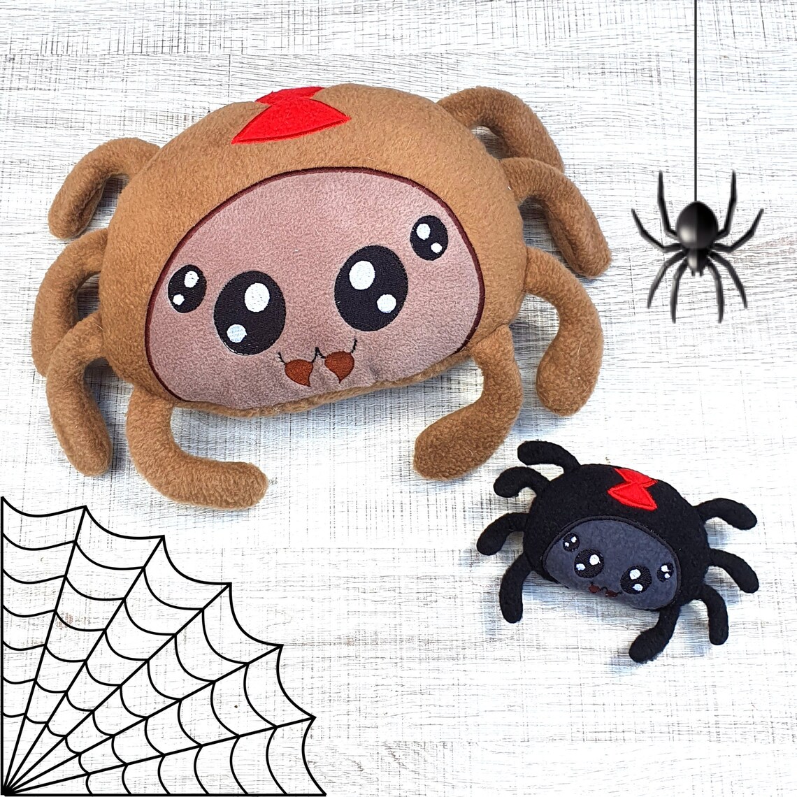 Spider Insect Bug Stuffie ITH Embroidery Machine Pattern | Etsy