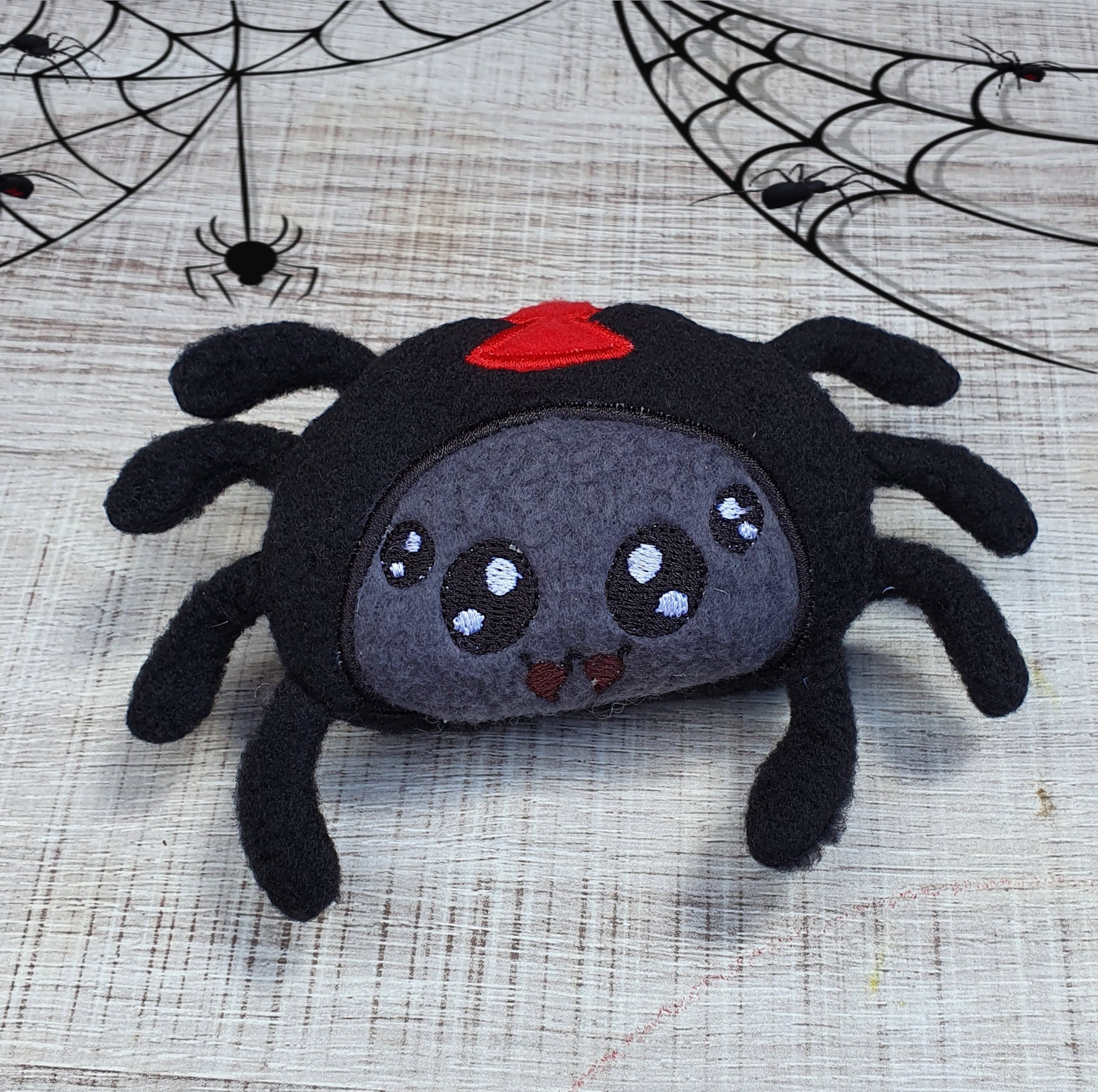 Spider Insect Bug Stuffie ITH Embroidery Machine Pattern | Etsy