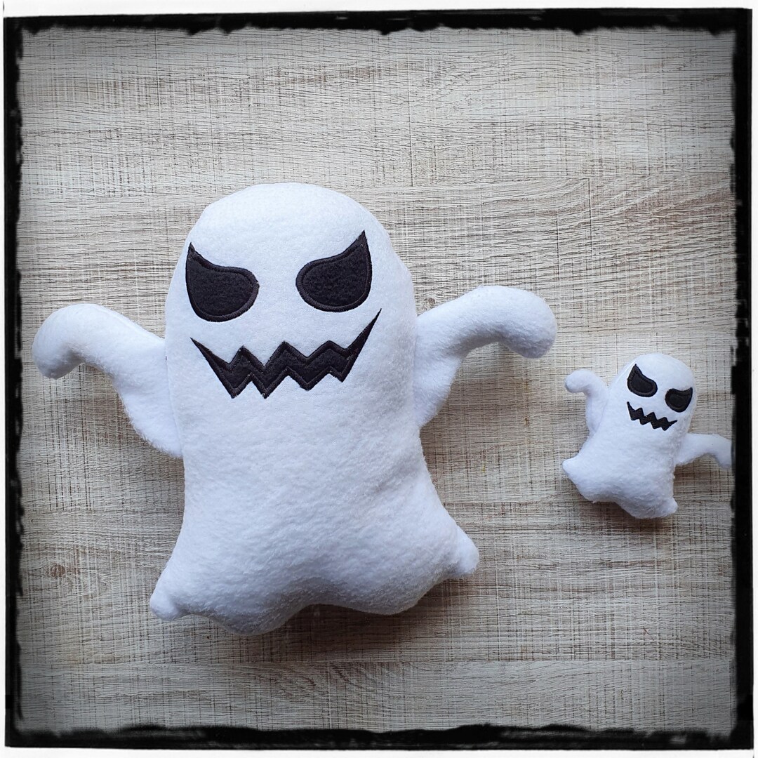 Ghost Four Halloween Stuffie ITH Embroidery Machine Pattern - Etsy