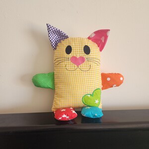 Scrappy Cat Kitten Stuffie ITH Embroidery Machine Pattern - Etsy
