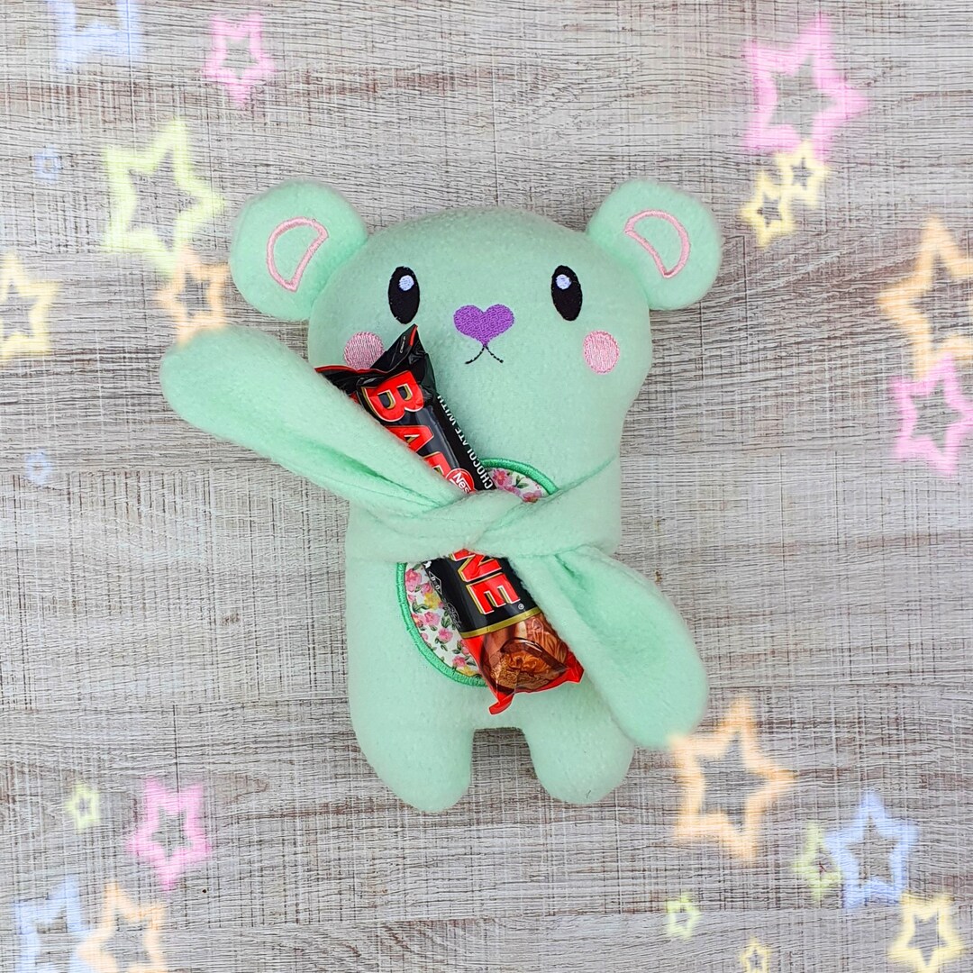 Teddy Bear Hugger Stuffie ITH Embroidery Machine Pattern - Etsy