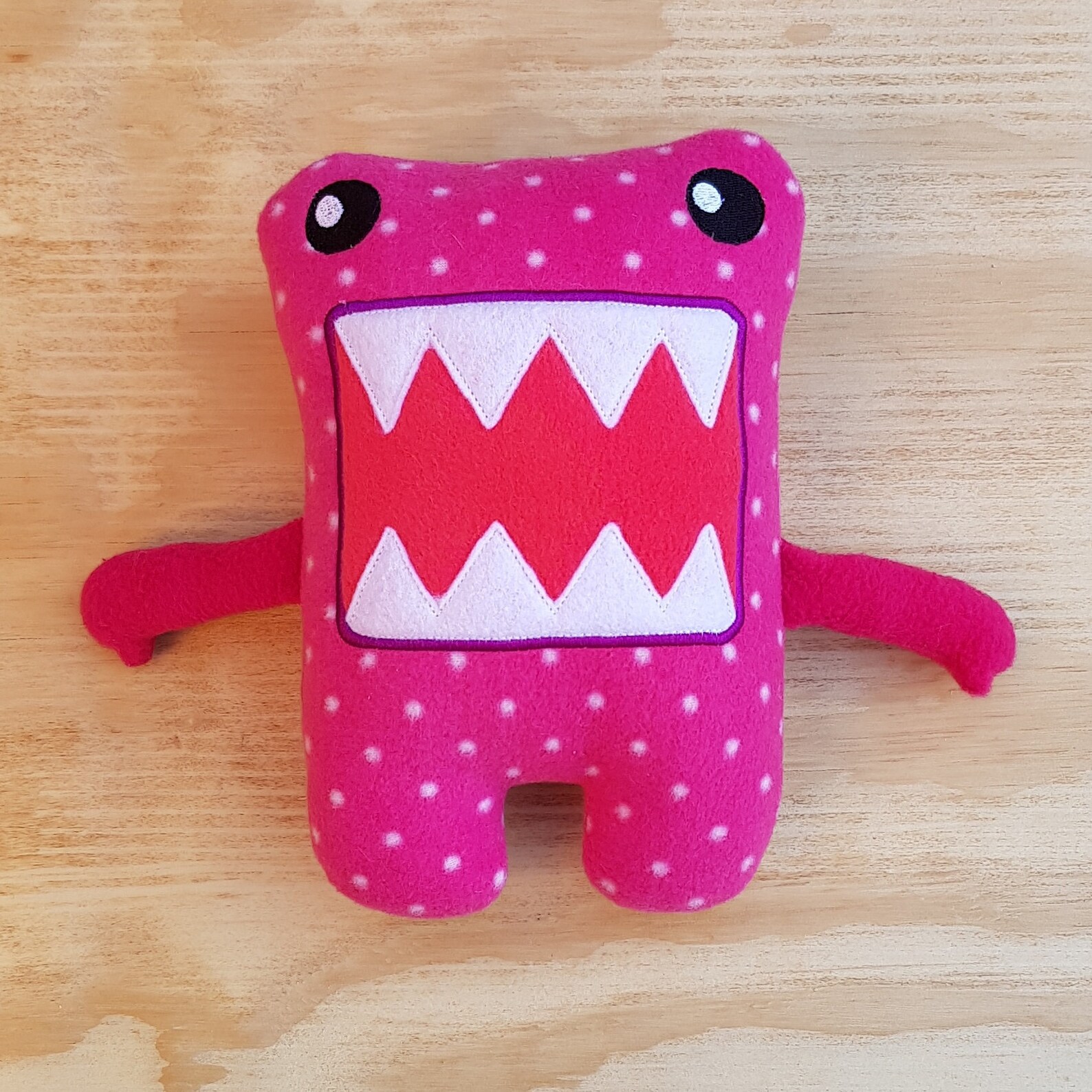 Munching Monster Stuffie ITH Embroidery Machine Pattern - Etsy