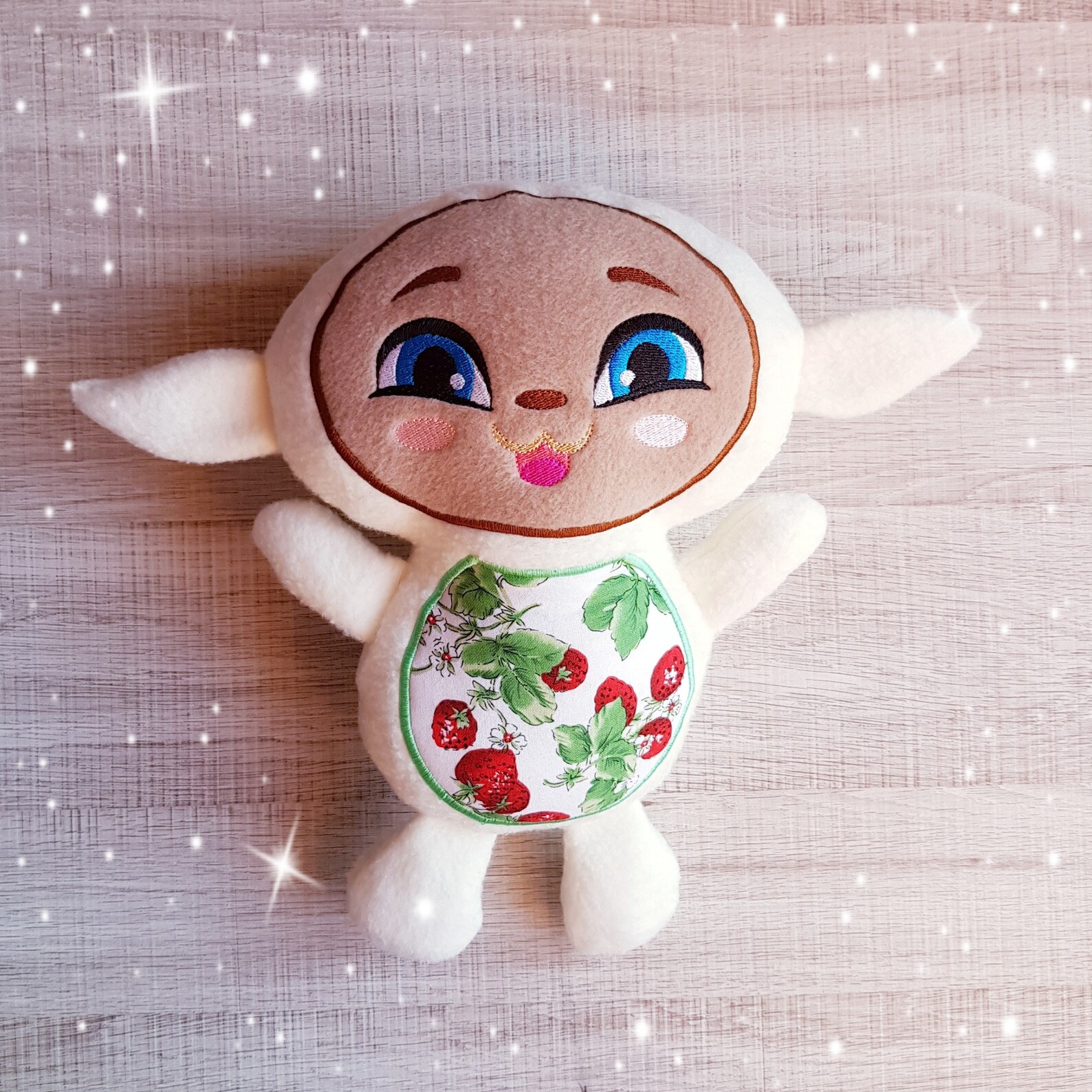 Lamb Stuffie ITH Embroidery Machine Pattern | Etsy