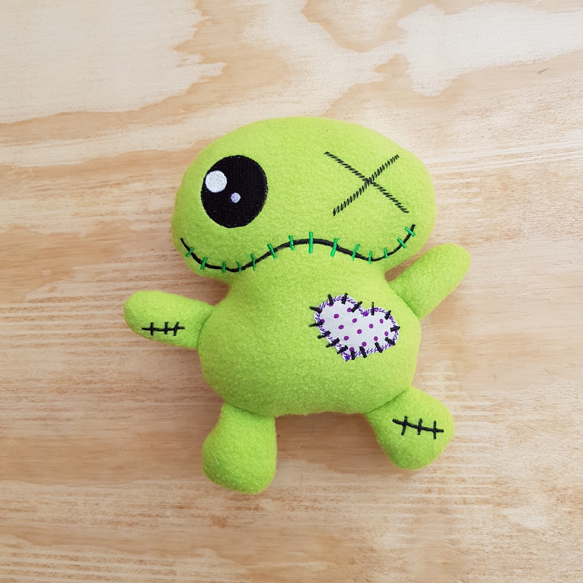 Patchwork Voodoo Doll ITH Embroidery Machine Pattern - Etsy Australia