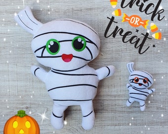 Monster Voo Doo Doll Stuffie Snap Tab, 4x4 Halloween ITH Embroidery ...