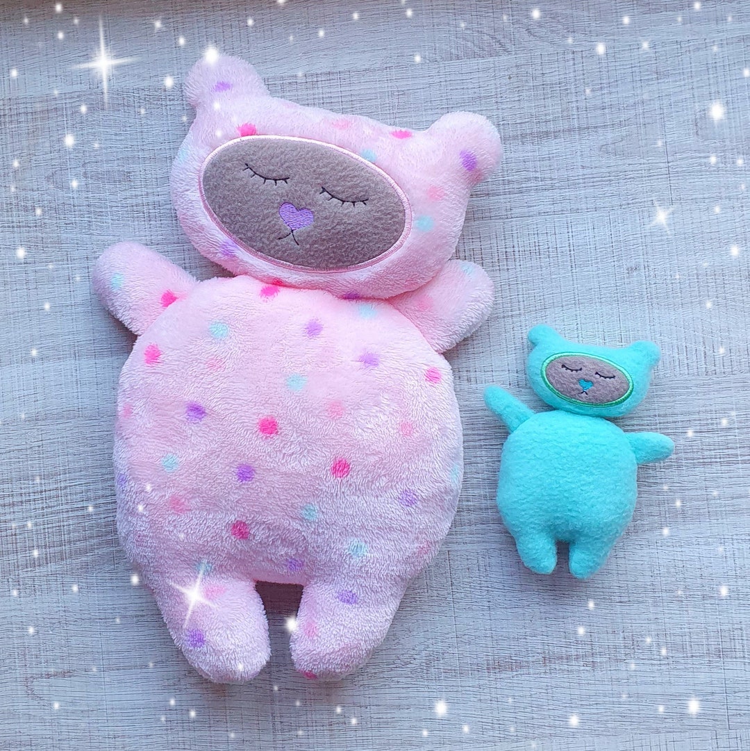 Sleepy Teddy Bear Stuffie ITH Embroidery Machine Pattern - Etsy