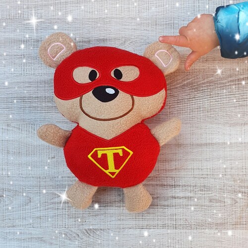 Merbear Teddy Bear Mermaid Stuffie ITH Embroidery Machine - Etsy