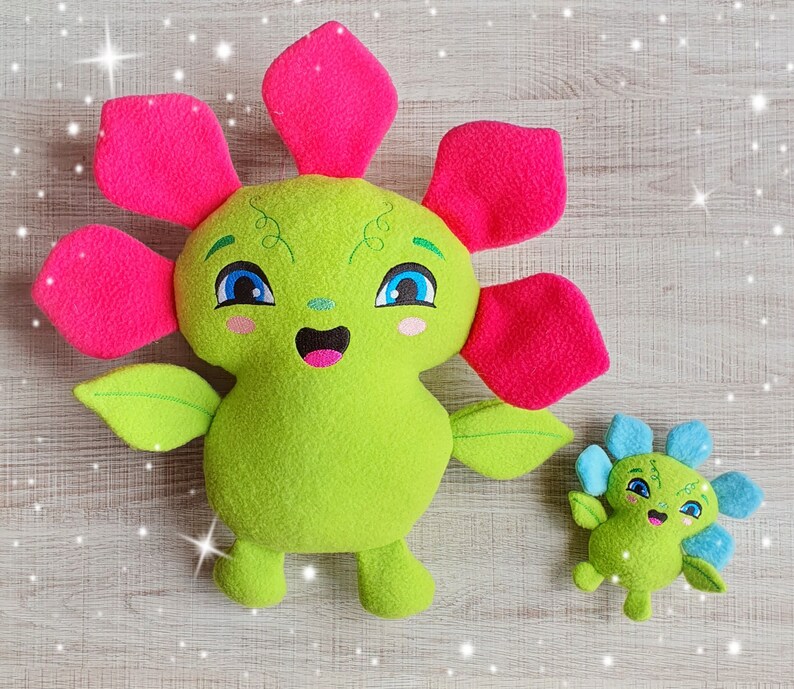 Flower Baby Daisy Stuffie ITH Embroidery Machine Pattern - Etsy