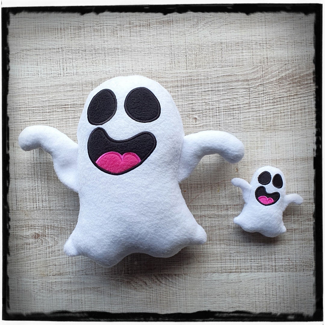 Ghost Three Halloween Stuffie ITH Embroidery Machine Pattern - Etsy