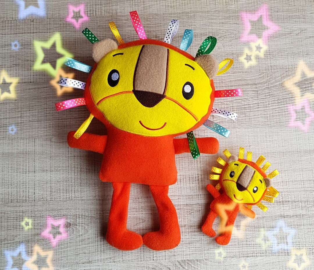 Lion Stuffie ITH Embroidery Machine Pattern - Etsy