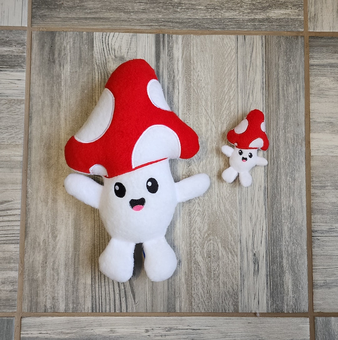 Mushroom Fungus Stuffie ITH Embroidery Machine Pattern - Etsy