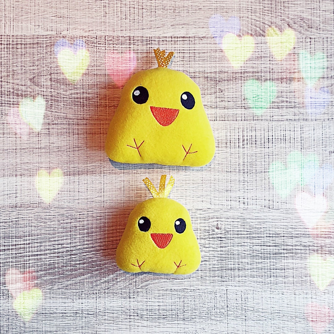 Easter Chick Stuffies ITH Embroidery Machine Pattern - Etsy