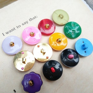 Mixed Colorful High Quality Combination Buttons,random Combination ...