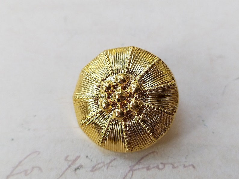 Vintage Buttons,gold Flower Buttons,13mm/15mm/18mm/23mm/28mm,high ...