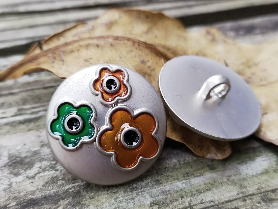 Vintage Gold Flower Buttonschoose Style & Size 6 or 8 - Etsy