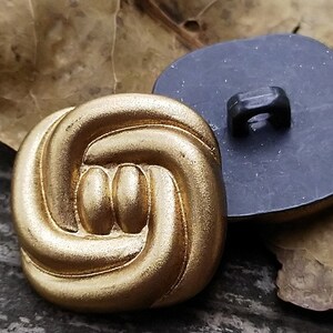 Vintage Gold Flower Buttons,(choose Style & Size) 6 or 8 Pieces ,high ...