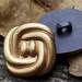 Vintage Gold Flower Buttons,choose Style & Size 6 or 8 Pieces ,high ...