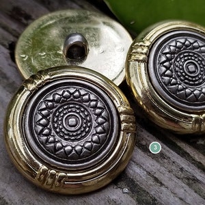 Vintage Antique Gold Buttons,choose Style 25mm(40l) 6 Pieces,high ...
