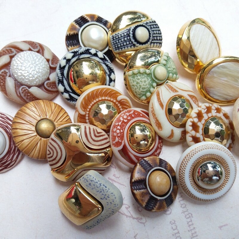 Stone Buttons - Etsy