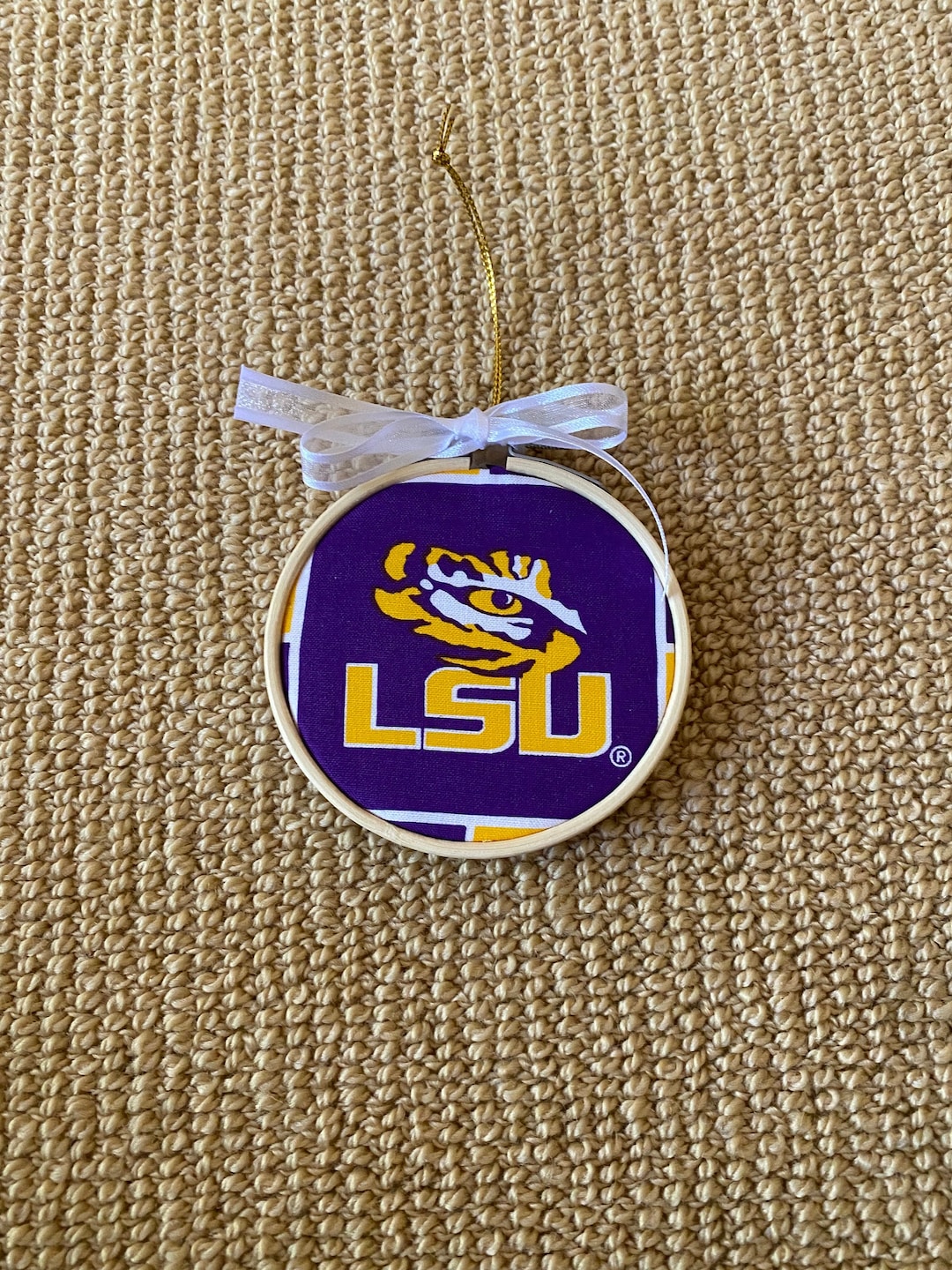 LSU Louisiana State University Tigers Christmas Tree Ornament - Etsy