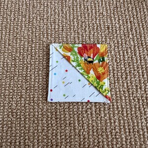 Bumblebee Themed Fabric Corner Bookmark - Etsy