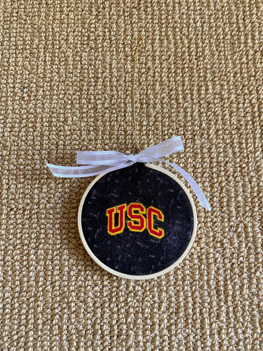 University of Southern California USC Trojans Christmas Tree Ornament ...