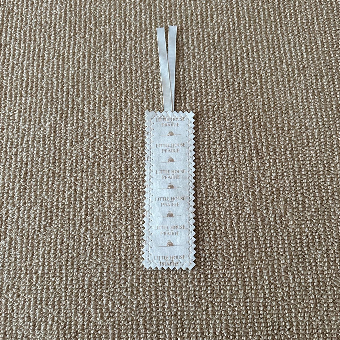 Little House on the Prairie Themed Fabric Bookmark - Etsy