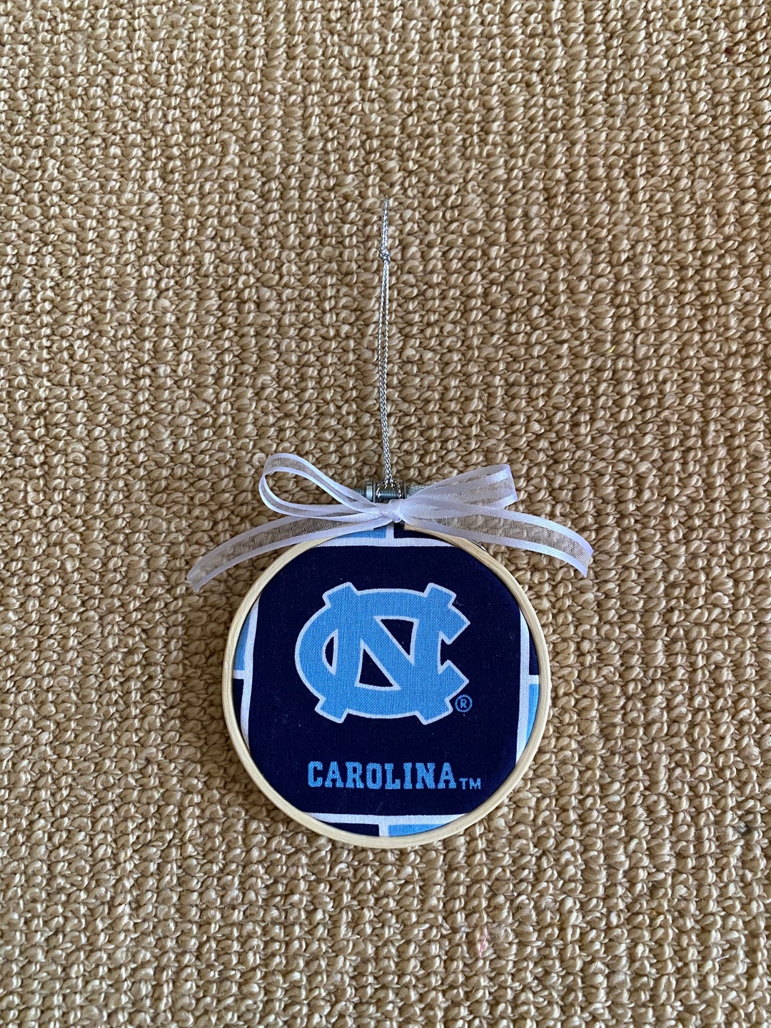 University of North Carolina UNC Tarheels Christmas Tree Ornament - Etsy