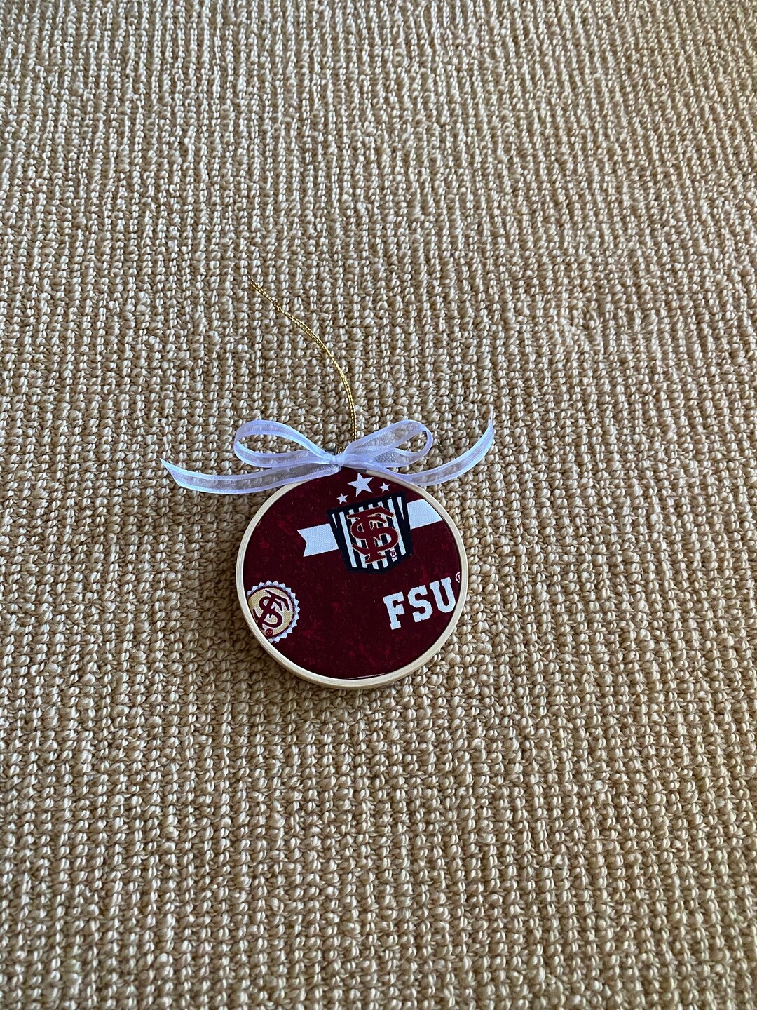 Florida State University Seminoles Christmas Tree Ornament - Etsy
