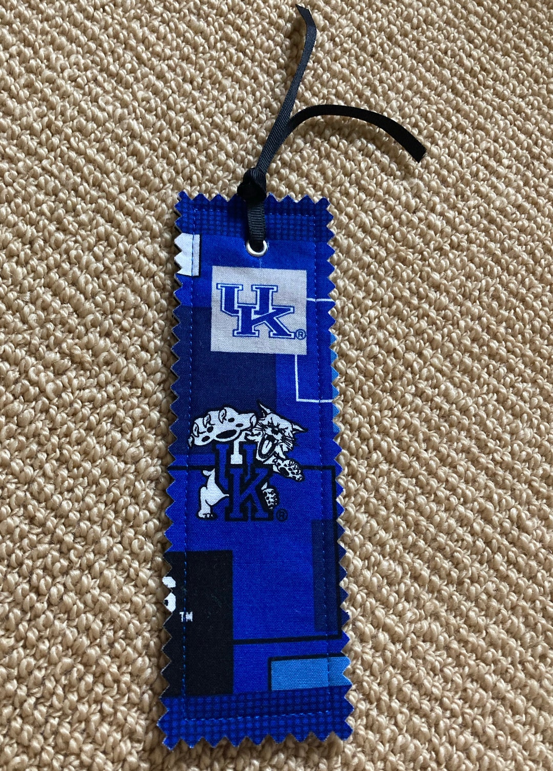 UK University of Kentucky Wildcats Fabric Bookmark - Etsy
