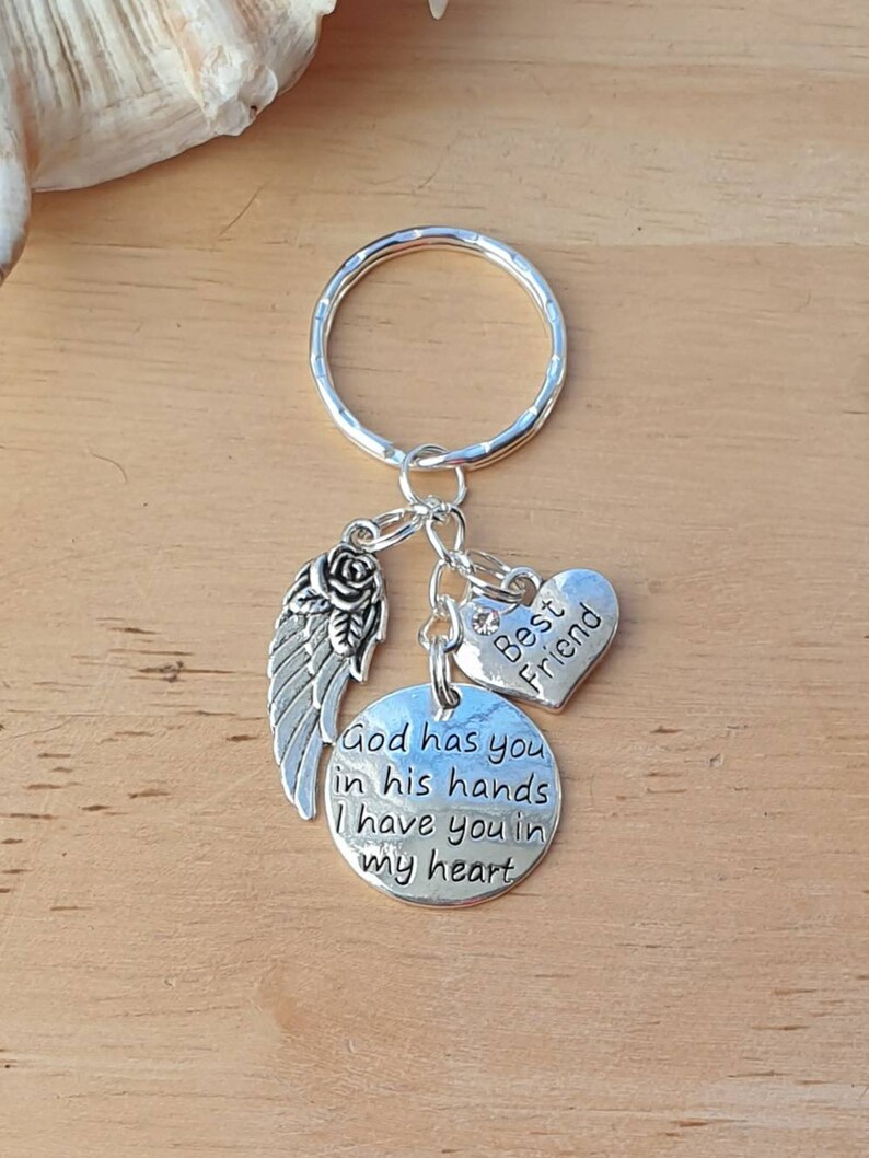 Personalised in Memory Keyring Memorial Keyring God Has You | Etsy