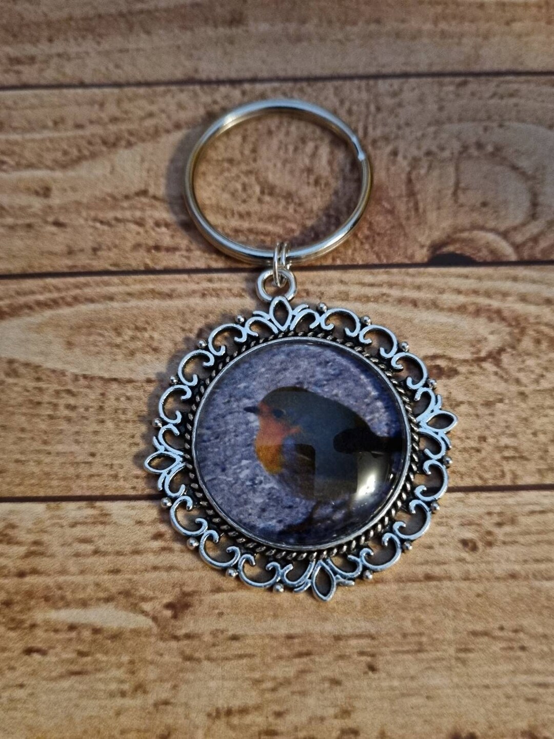 Robin Gift, Robin Keyring, Robins Appear, Robin Red Breast - Etsy