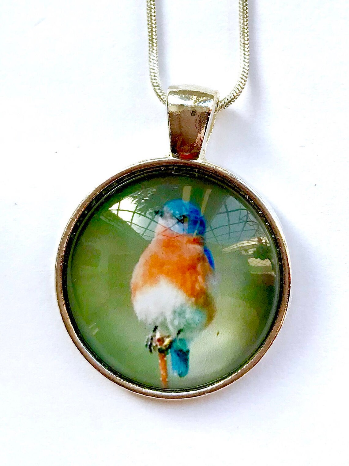 Robin Necklace Robin Redbreast Robin Gift Bird Jewellery - Etsy