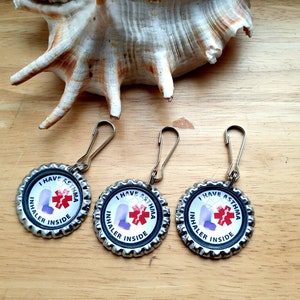 Asthma Inhaler Bag Tag I Have Asthma Inhaler Inside - Etsy