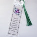 Scripture Psalm 91 Bookmark, Floral Bookmarks, Christian Gift, Floral ...