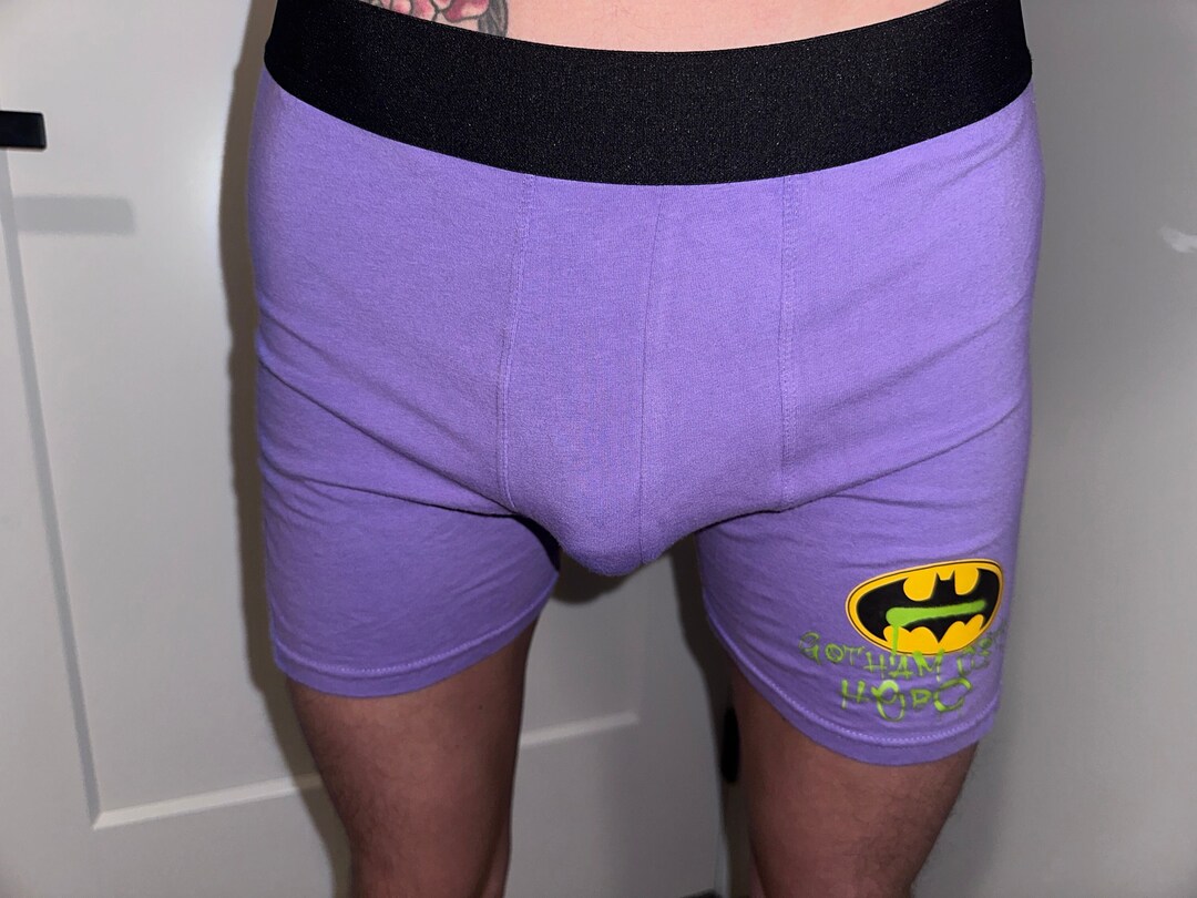 Batman Twink Used Worn Limited Edition Dc Boxer Brief Etsy
