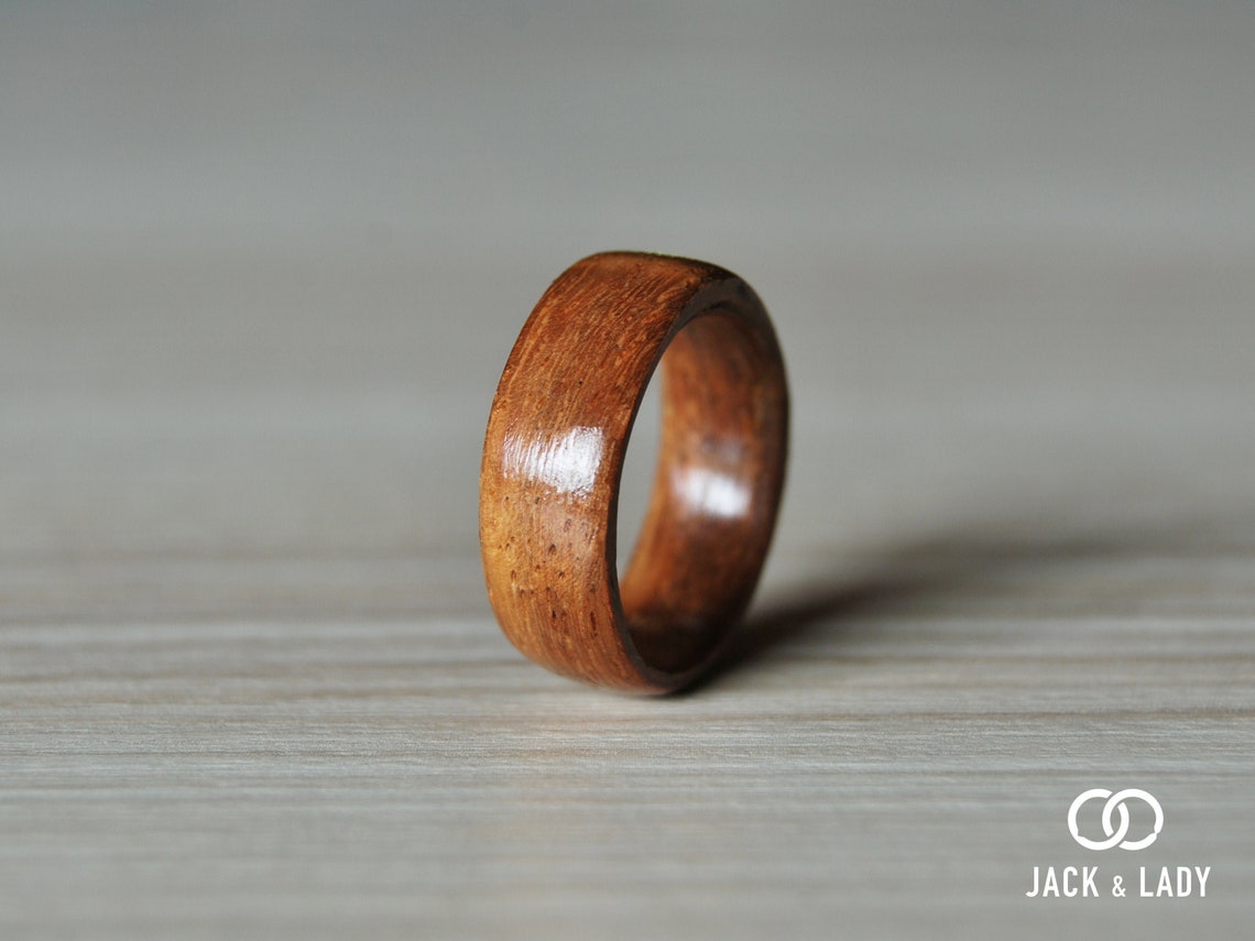 Wooden rings for men Mens wooden ring Handmade Kiaat | Etsy