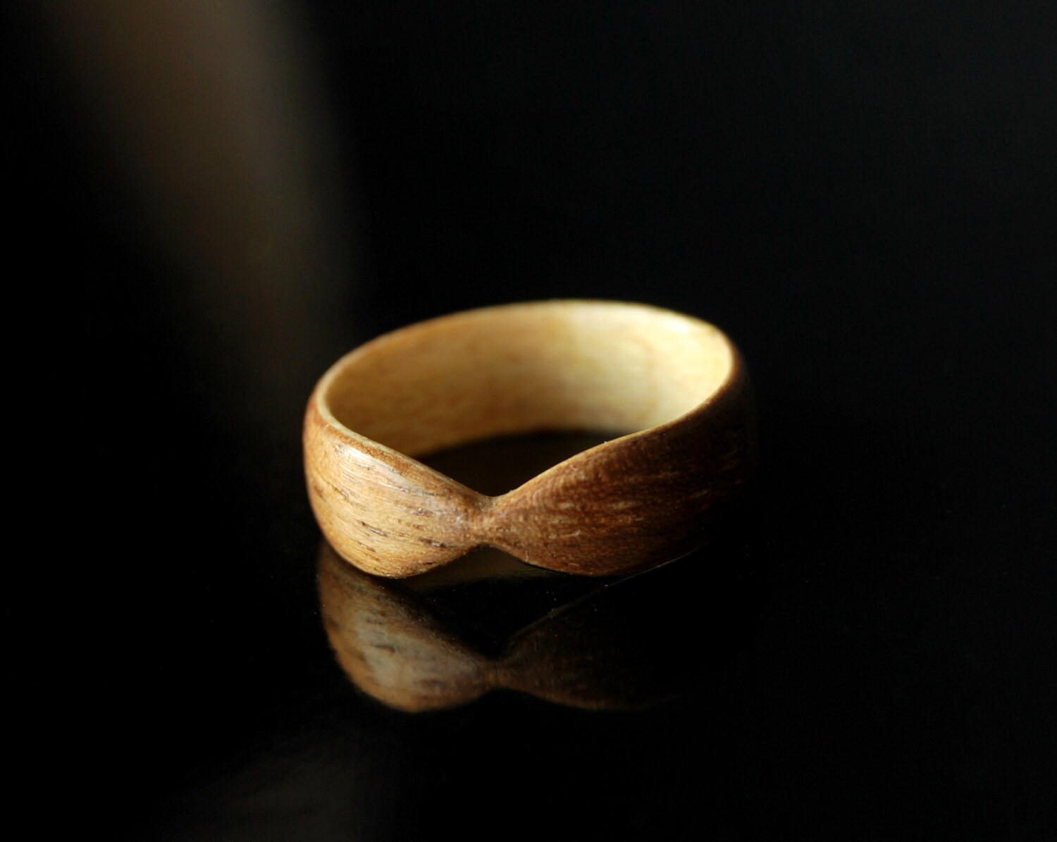 Unique Rings for Her Handmade Wood Ring Women Walnut & - Etsy
