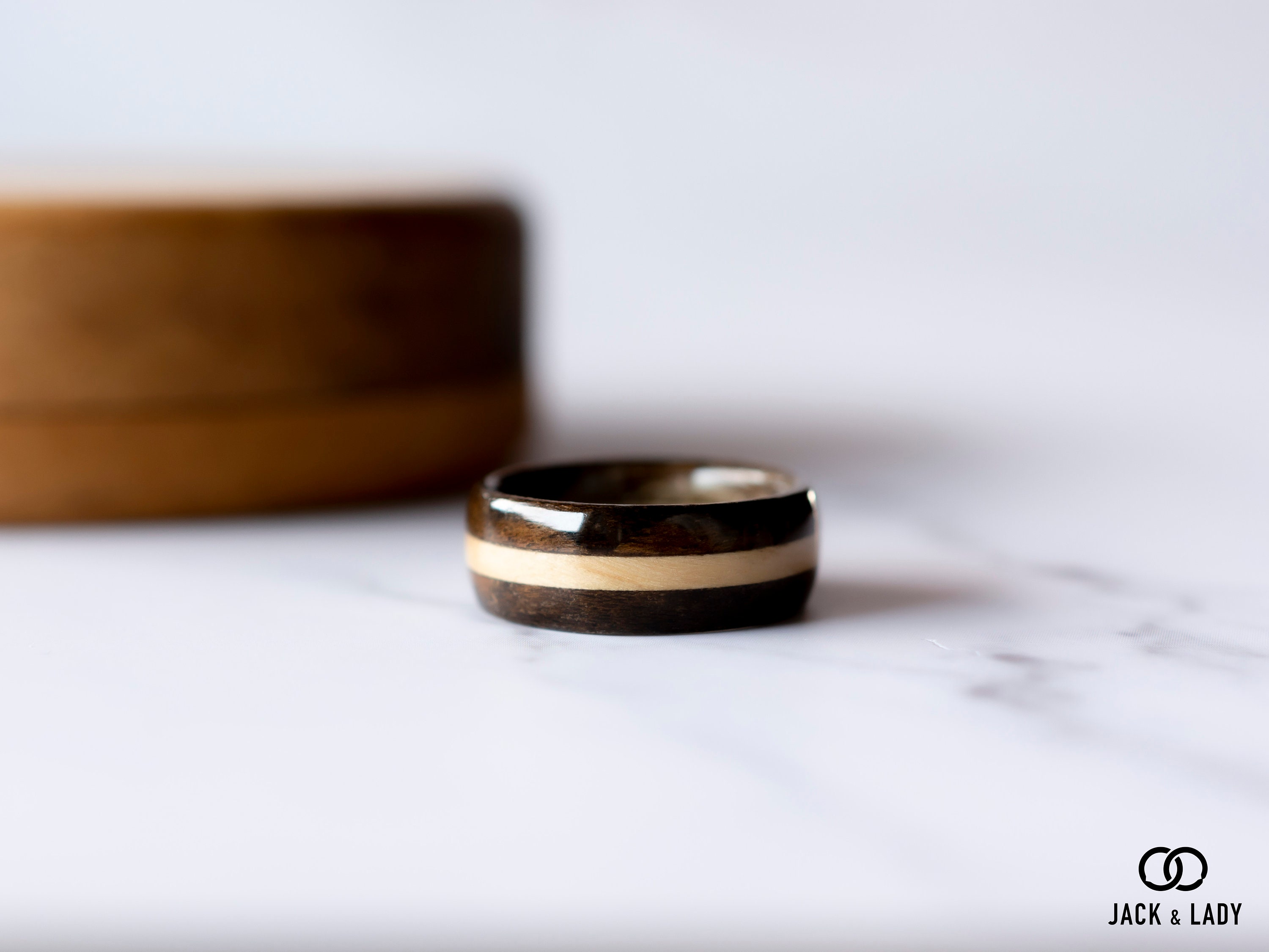 Minimalistic style Wooden rings for men Mens wooden ring | Etsy