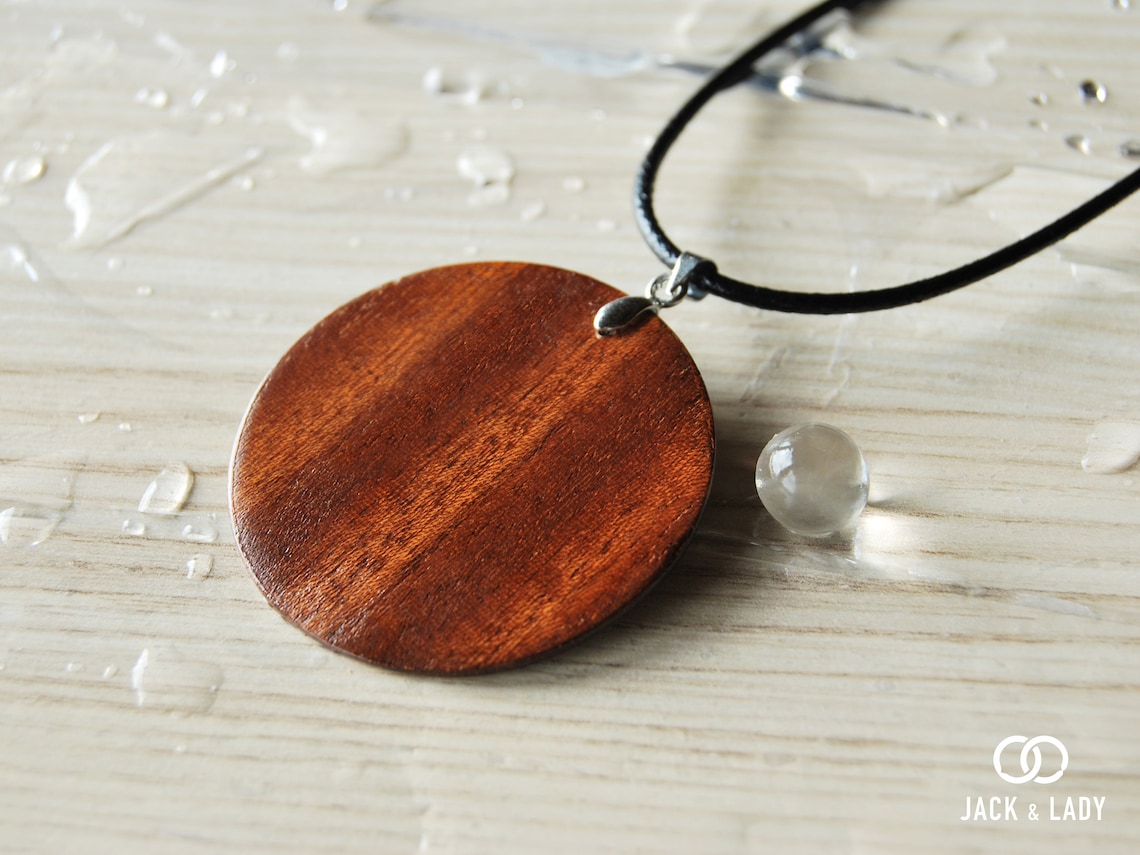 Simple Choker Handmade Women Wood Choker Pendant Necklace - Etsy