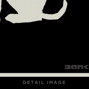 Banksy – Dog Bazooka 30x20 & 36x24 Bright White Satin Finish Poster ...