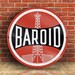 Baroid – Petroliana Vintage Reproduction Gas Station Sign (23.5" Round ...