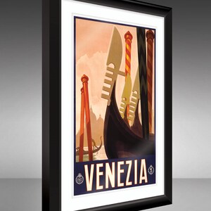 Travel Poster – Venezia/venice (12x18 Heavyweight Art Print) - Etsy