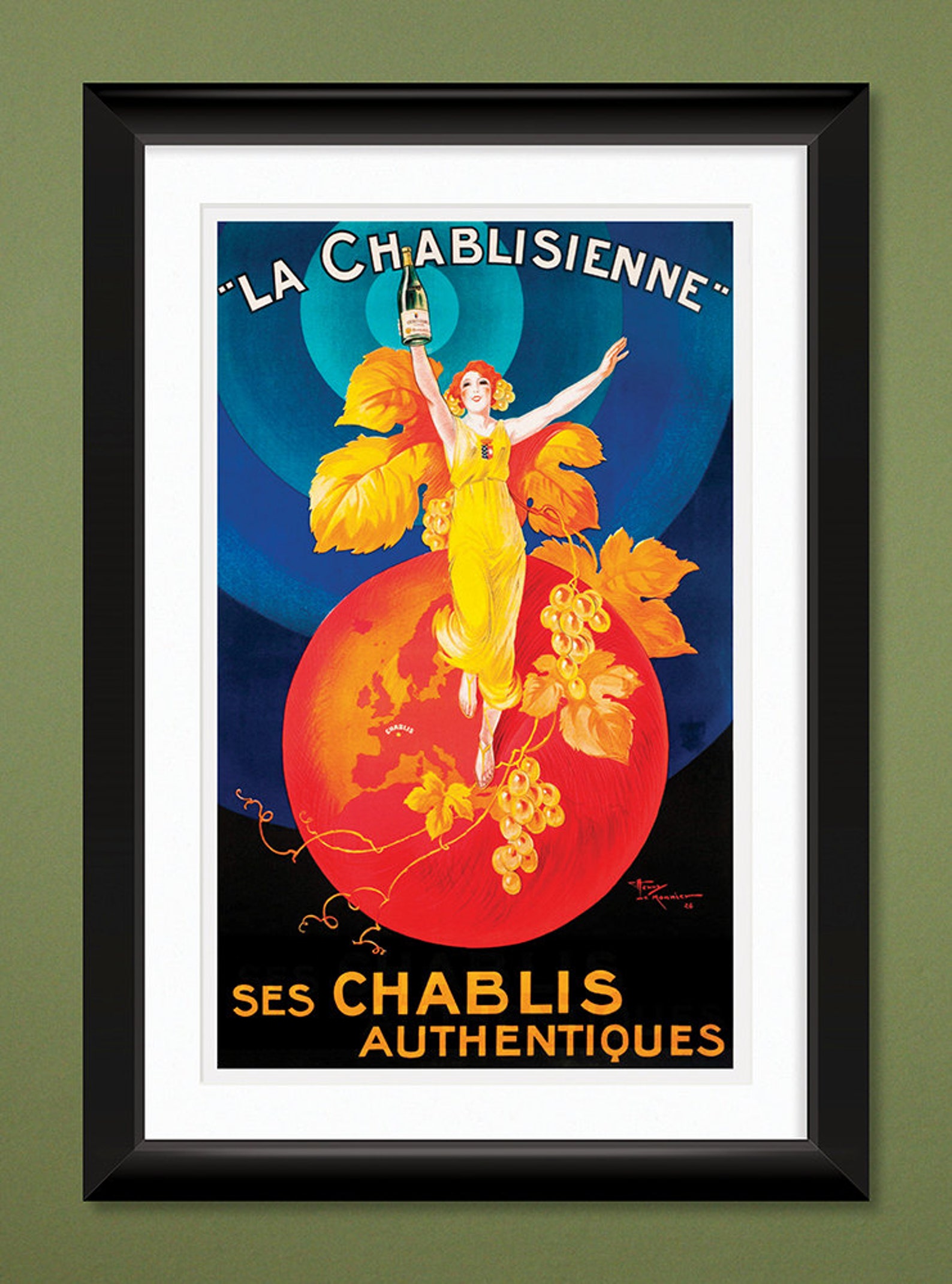 Vintage Advertising – La Chablisienne – Ses Chablis Authentiques ...