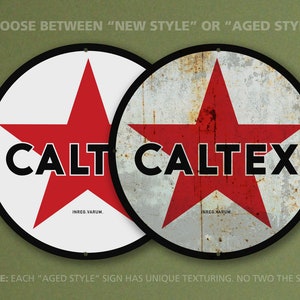 Caltex – California Texas Oil Company – Petroliana Vintage Reproduction ...