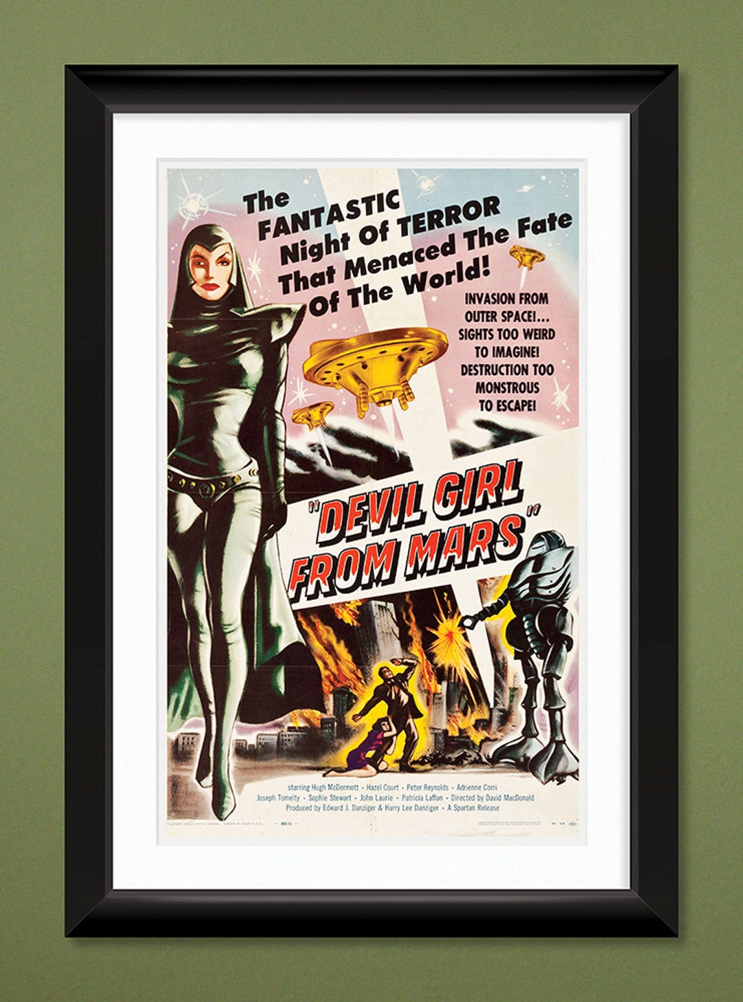 Devil Girl From Mars Movie Posters