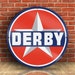 Derby (version 1) Petroliana Vintage Reproduction Gas Station Sign (23. ...