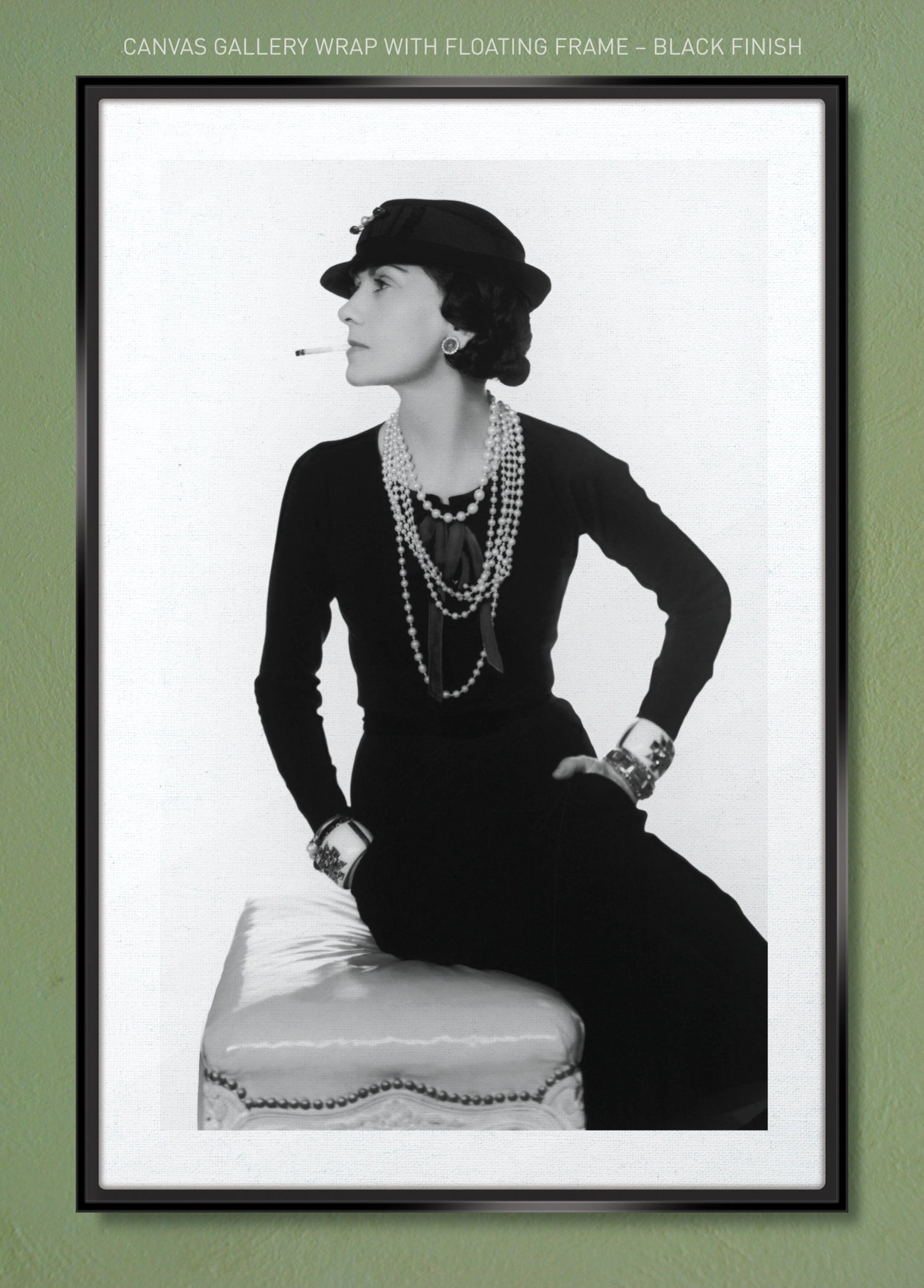 Coco Chanel photo by Man Ray Portrait de Coco Chanel par Man | Etsy