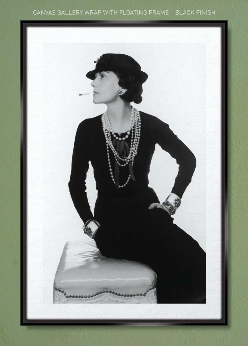 Coco Chanel photo by Man Ray Portrait de Coco Chanel par Man | Etsy
